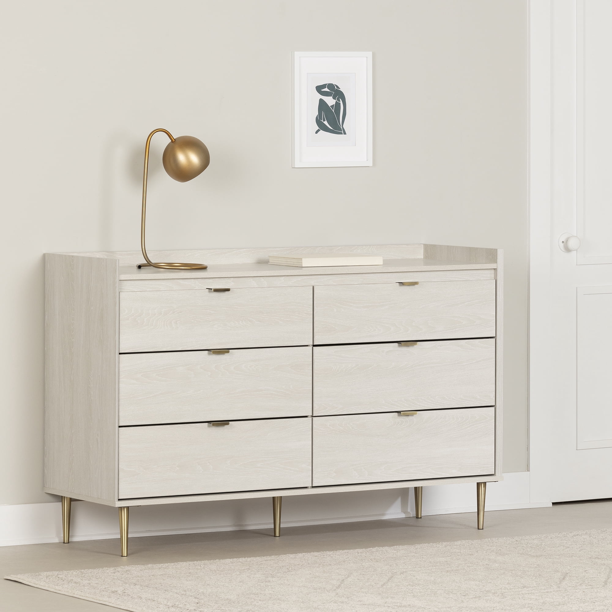Click here for South Shore Hype 6-Drawer Dresser For Adult  In Wi... prices