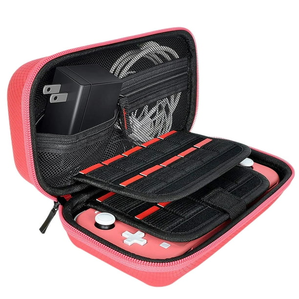 Nintendo Switch Lite Case Bag Portable Cord Storage Bag Waterproof Hard ...