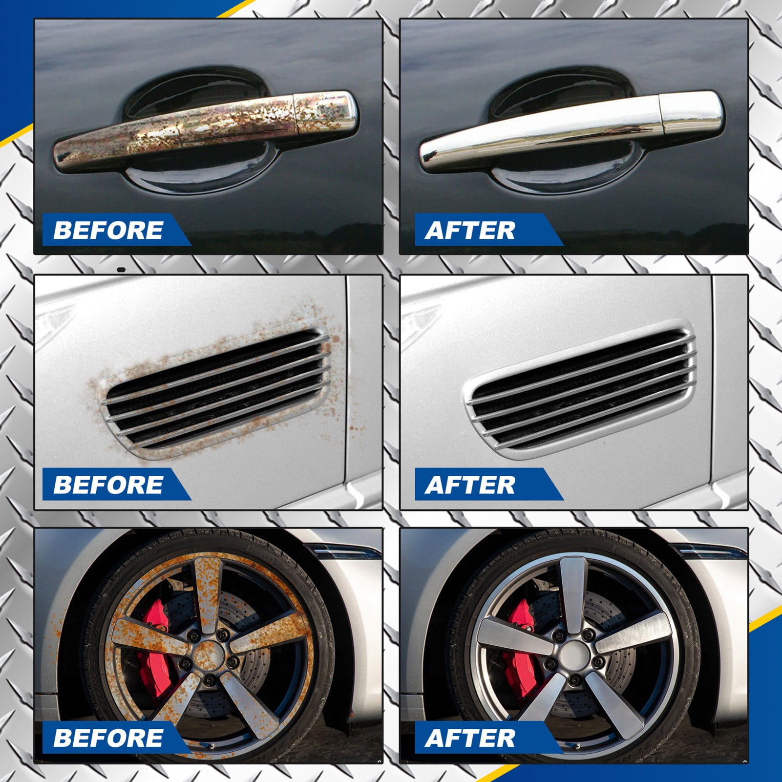 Buy huoge Rust Stain Remover | Rust Reformer for Metal | Car ...