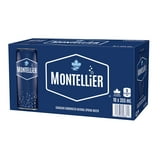 Montellier Carbonated Natural Spring Water 10 x 355 mL, Cans, 10x355mL ...