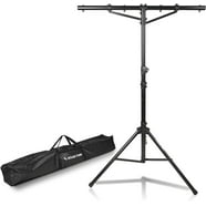 Sound Town DJ Lighting Stand, Height Adjustable, 9 ft Tall, with Side ...