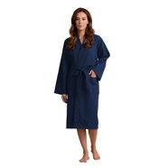Lissome Women's and Women's Plus Waffle Wrap Robe - Walmart.com