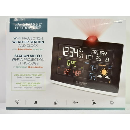 La Crosse Wi-Fi Projection Weather Station & Clock | Walmart Canada