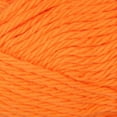Bernat Handicrafter 4 Medium Cotton Yarn, Hot Orange 1.75oz/50g, 80 ...