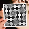 3drose, Seamless Square Pattern Background - Monochrome Abstract Vector ...