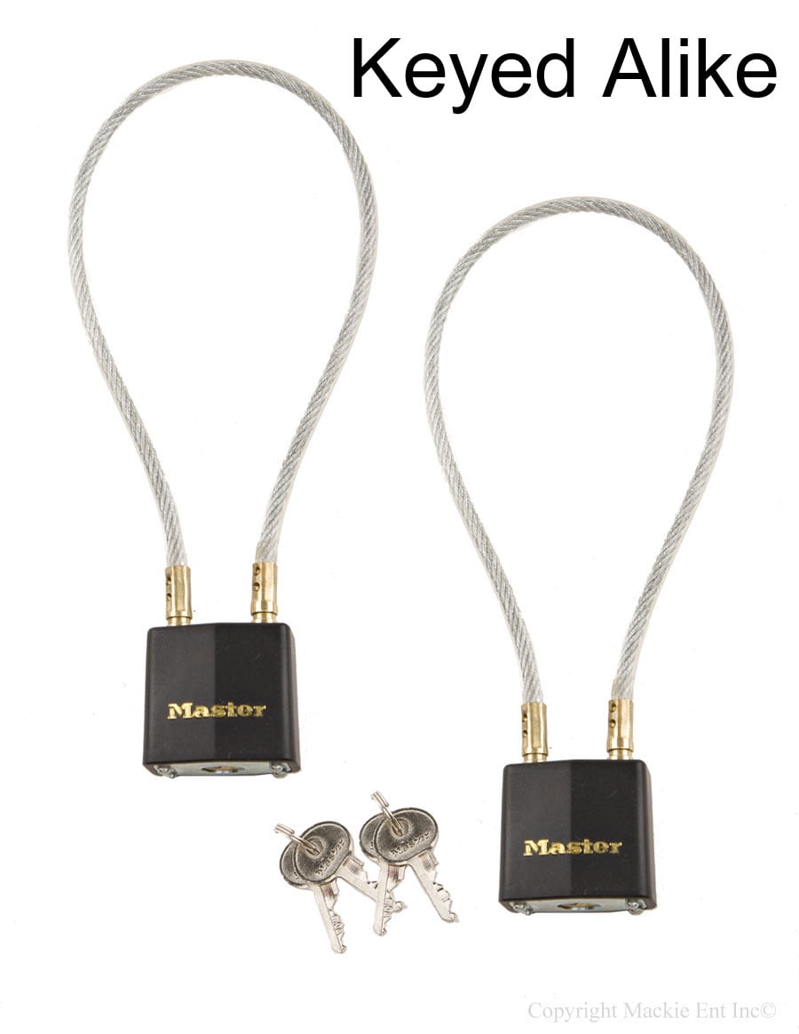 Master Lock - 99KA-2 - (2) Keyed Alike Gun Cable Locks to Secure ...