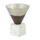 Decmode Rustic 13 X 10 Inch Funnel Pot Ombre On A Stone Base - Walmart.com