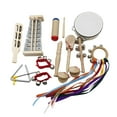 Kokiya Kids Musical Instruments Set Baby Percussion Musical Toys Wooden ...