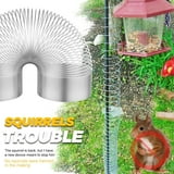 Tcwhniev Spring Metal Device for Outdoor Bird Feeders, Elastic Spring ...