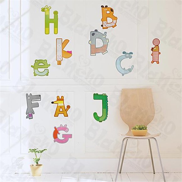Large Letter Decals