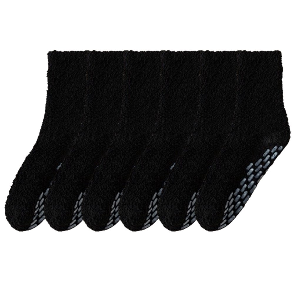 Click here for Debgfs 6 Pairs Fuzzy Socks Non Skid For Women Cozy... prices