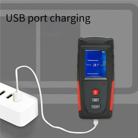 Multi-Functional Radiation Tester Large LCD Screen Electric Field Meter ...