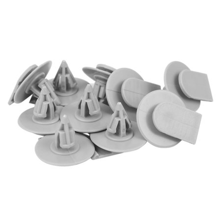 10x Fender Flare Moulding Panel Trim Clips For Bmw Mini Cooper Gray ...