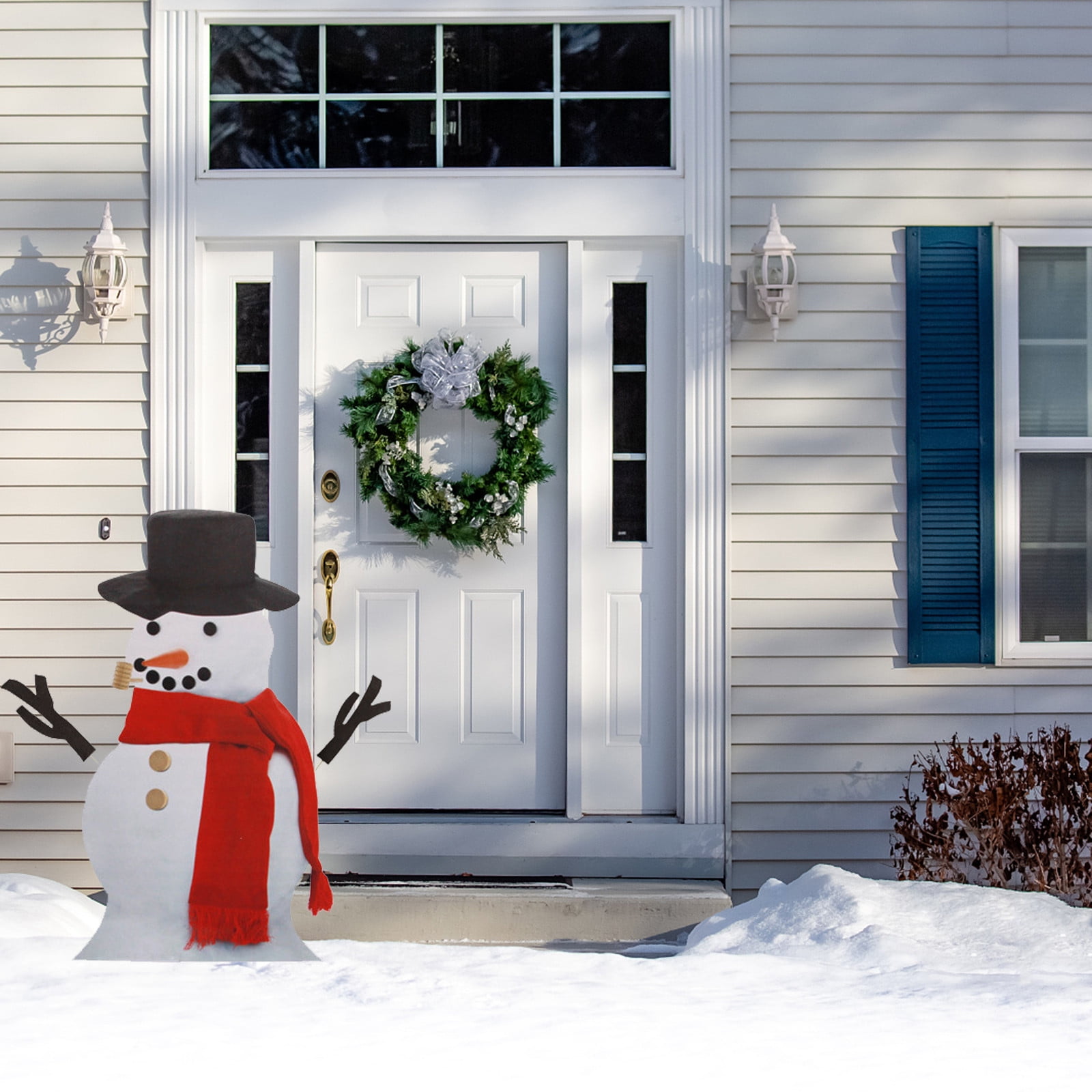 Click here for Rvkxad Wooden Snowman Decor Set  Family Christmas... prices