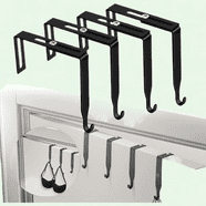 4 PCS Over The Door Hook Office Cubicle Hangers Cubicle Walls Hooks ...