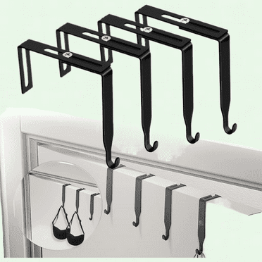 4 PCS Over The Door Hook Office Cubicle Hangers Cubicle Walls Hooks ...