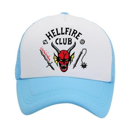 Stranger Things Season 4 Dustin Thinking Cap Adult Hat Youth Mesh ...