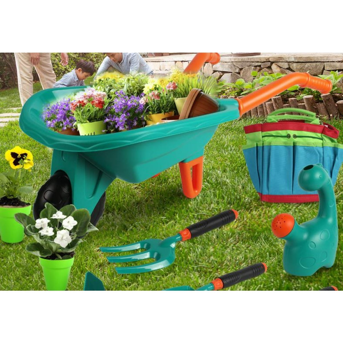 Outdoor Toys New Gardening Tool Set 6PCS Beach Garden Toys - Walmart.com