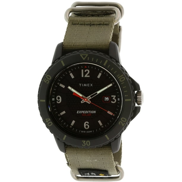 Timex - Timex Men's Expedition Gallatin TW4B14500 Matte Black Nylon ...