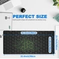 Desk Pad, Honeycomb Science Technology Extended Gaming Pad Large, 31.5 ...
