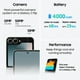 Samsung Galaxy Z Flip6, Teléfono Inteligente Android Desbloqueado de ...