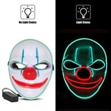 Gamexcel Halloween LED Mask, Purge Masks with EL Wires, Light Up ...