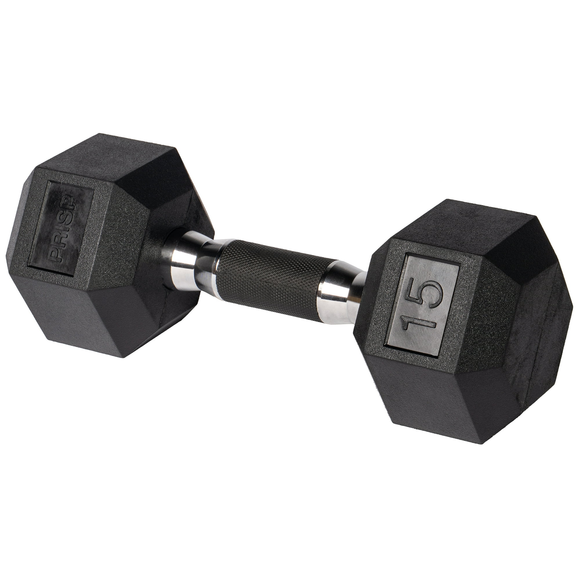 Click here for Prisp Rubber Encased Hex Dumbbell - Cast Iron Hand... prices