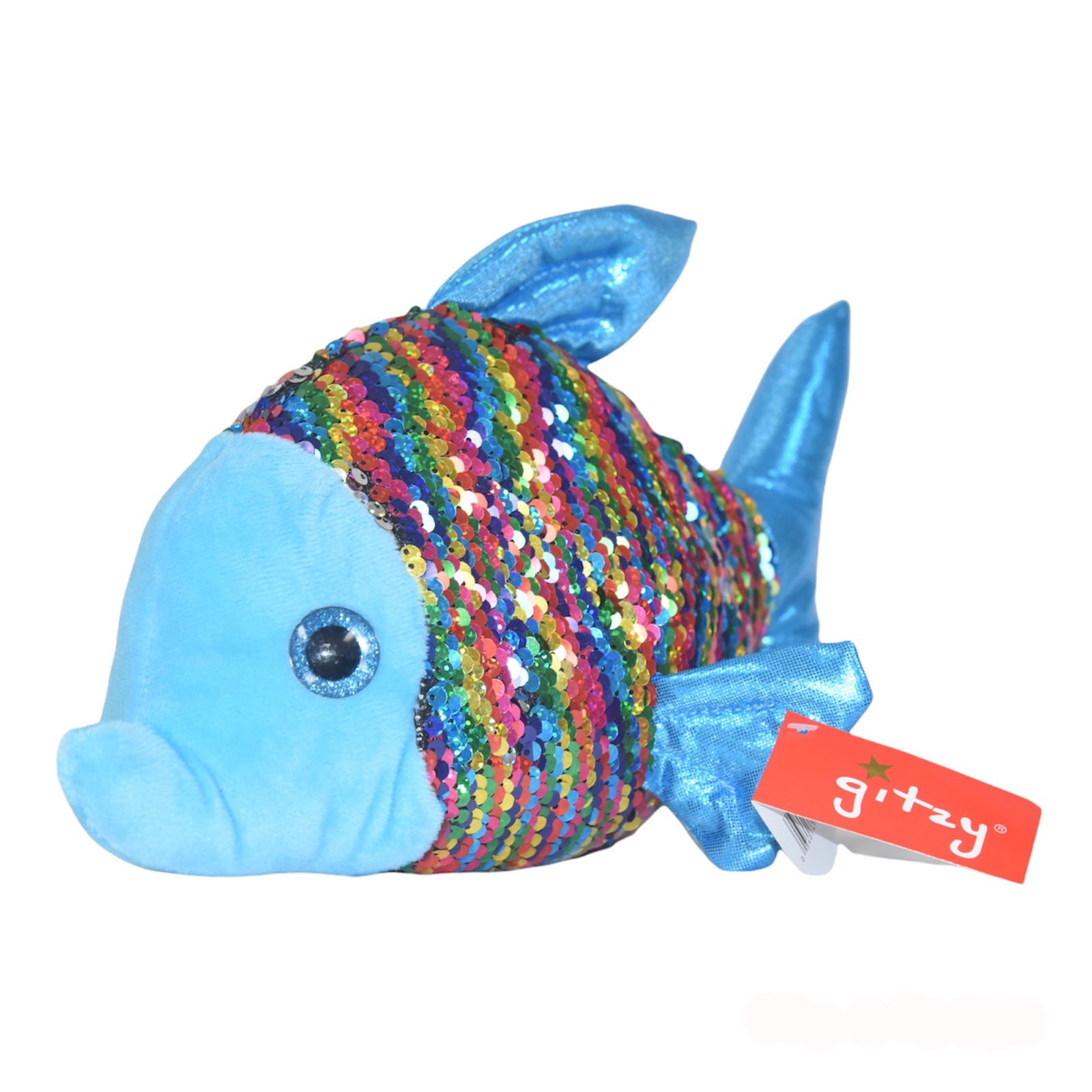 12.5''PLUSH SEQUIN FISH-FELISH - Walmart.com