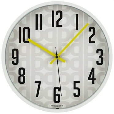 Mainstays 8.78" Basic Clock Gold - Walmart.com