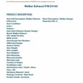 Walker Exhaust 35165 Exhaust System Hanger - Walmart.com