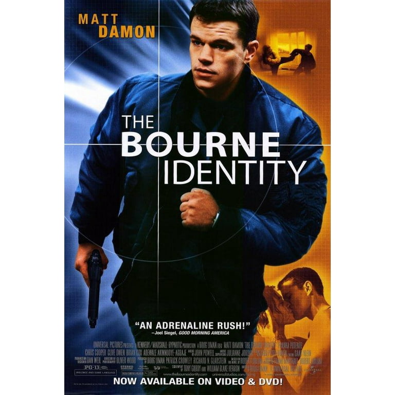 Bourne Identity Movie Poster