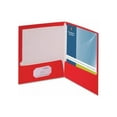 Business Source Two Pocket Folder Ltr 2-Pkts 100 Shts 25/BX RD 44426 ...