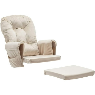 Lovote 5 in 1 Removable Glider Cushions Set Rocking Chair Cushions for ...