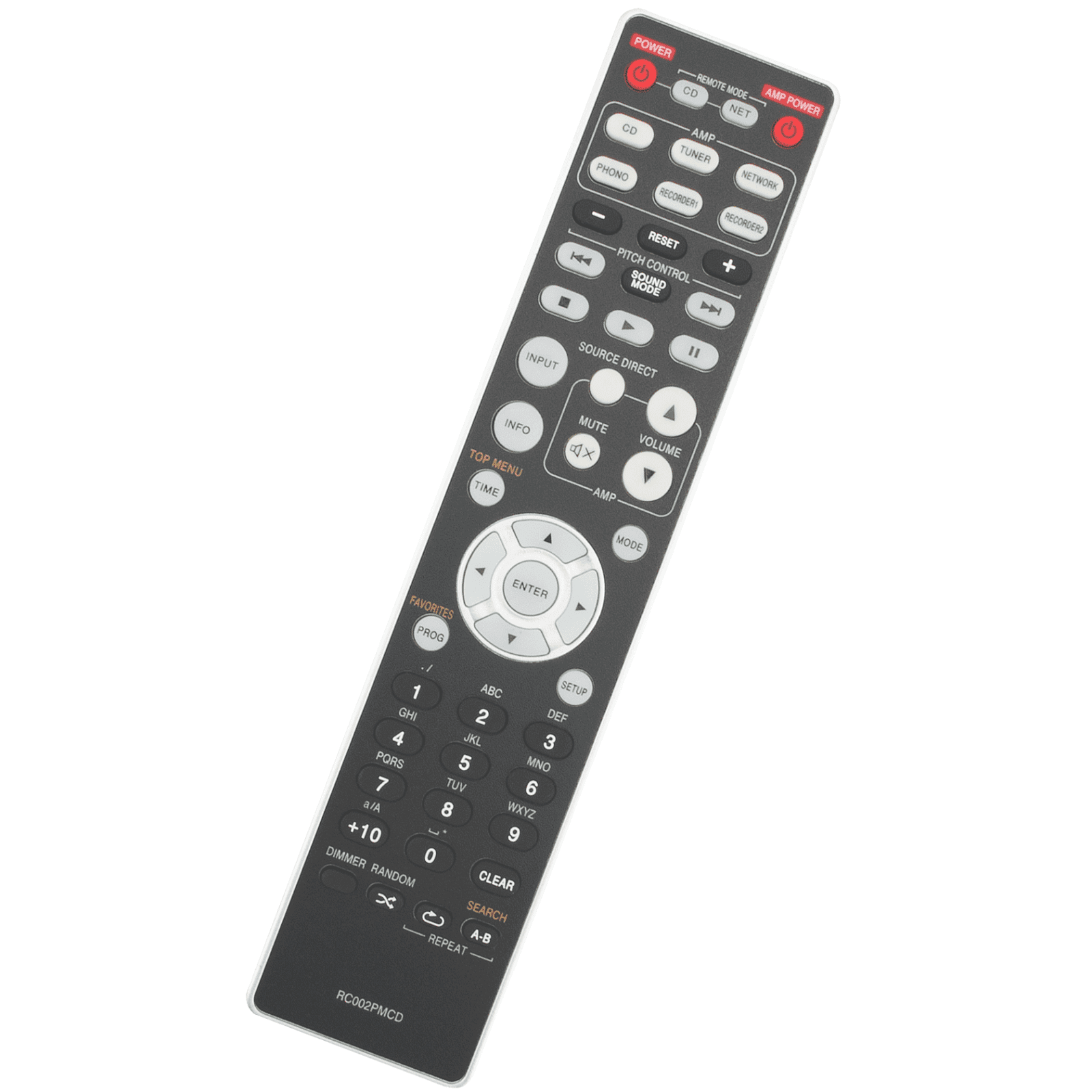 RC002PMCD Replace Remote Control for Marantz Integrated Amplifier ...