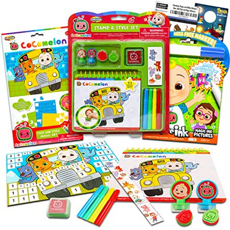 Cocomelon Arts and Crafts Bundle Cocomelon Playset - Ultimate Cocomelon ...