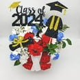 Xeyise 4/16Pcs Cake Toppers 2024 Graduation Table Centerpieces Eco ...