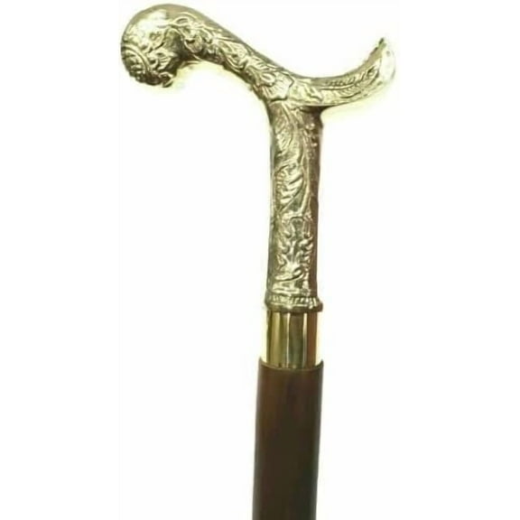Walking Stick Wolf Gothic Walking Cane Vintage Antique Style - Walmart.com