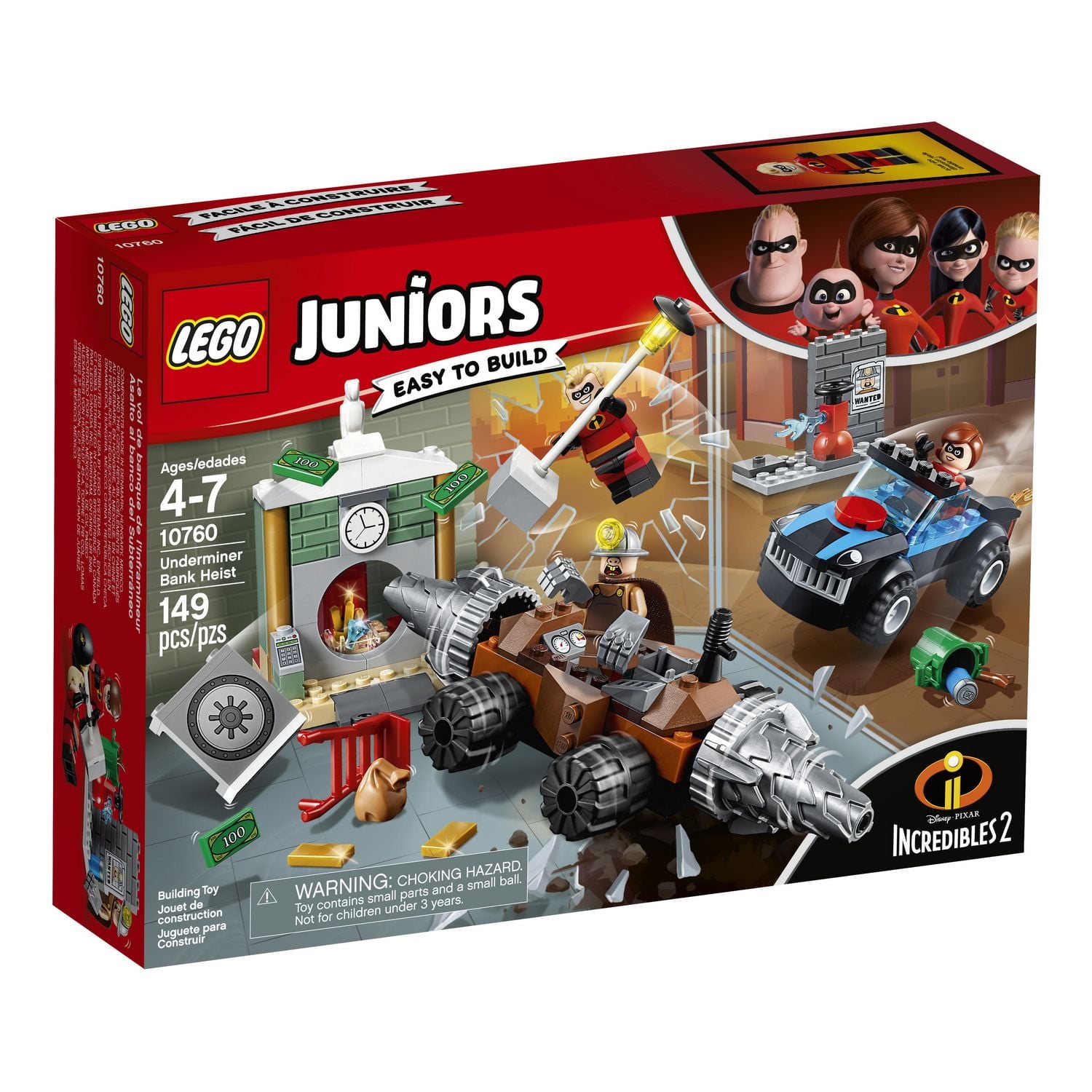 Click here for Lego Incredibles 2 Juniors - Underminer Bank Heist... prices