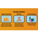 Great Value Fresh Seal Zipper Square Snack Bags, 200 Count - Walmart.com