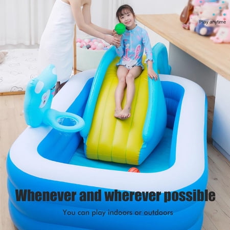 Water Play Toy Inflatable Water Slide Swimming Pool Slide Summer ...