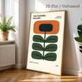 Botanical Poster Wall Art Floral Design Retro Quote Modern Room ...