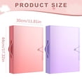 FXMLRLK Binders with Plastic Sleeve, Display Pocket Portfolio Binder ...