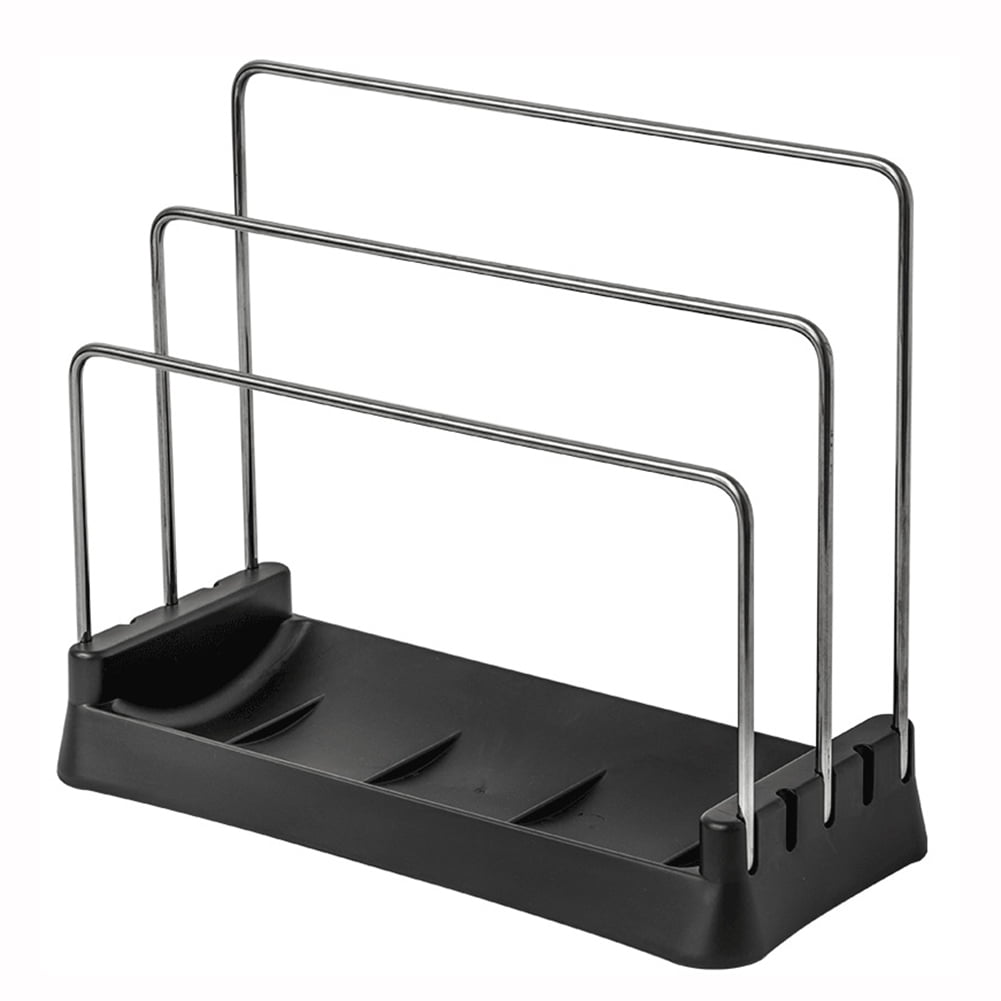 AIHOME Kitchen Cookware Storage Rack Stainless Steel Bakeware Organizer ...