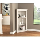 Inval 47" 3-Shelf Corner Bookcase, Multiple Colors - Walmart.com
