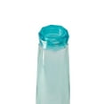 Aqua Blue Faceted Glass Diamond Water Bottle | 16 oz - Walmart.com