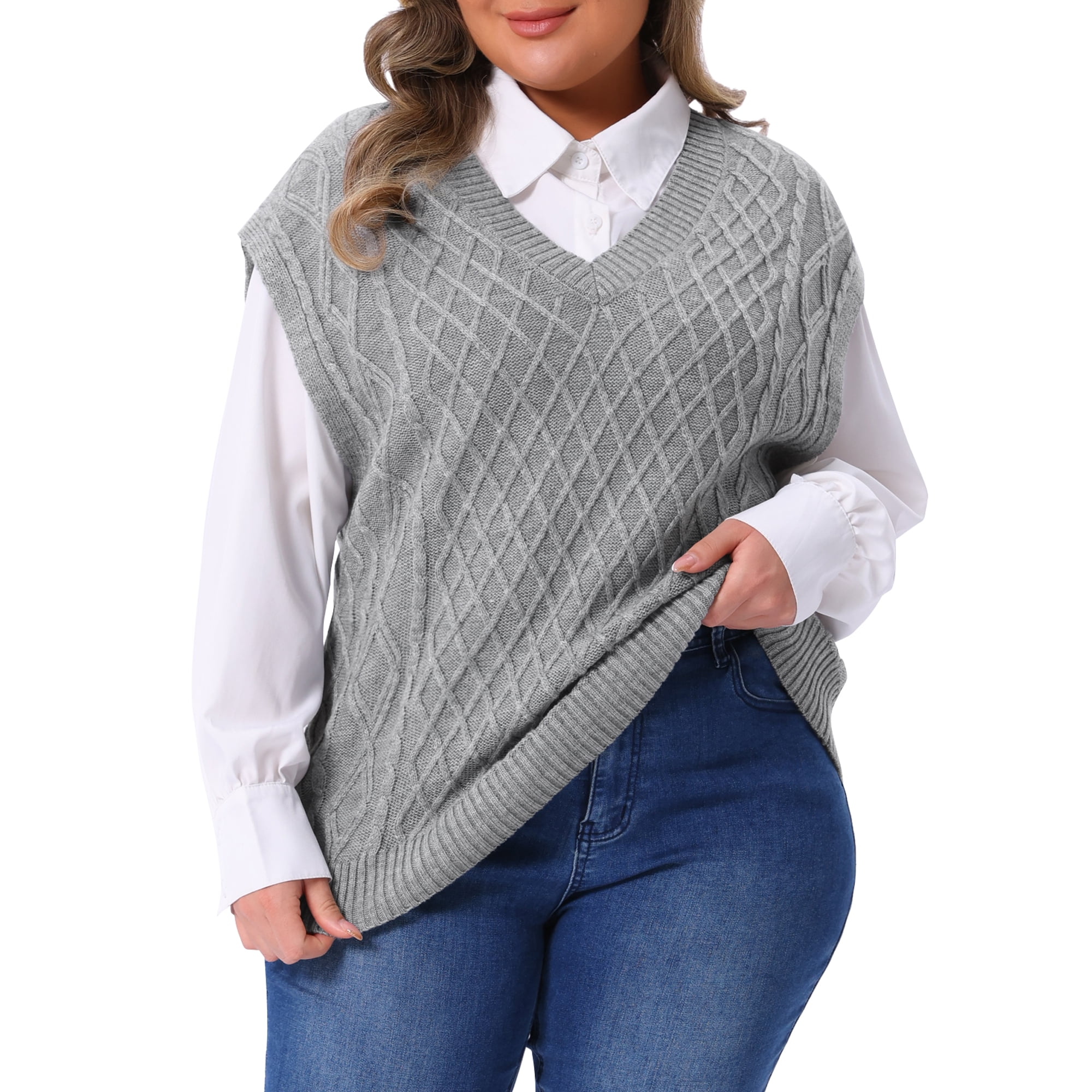 Click here for Agnes Orinda Womens Plus Size Tops V Neck Sleevele... prices