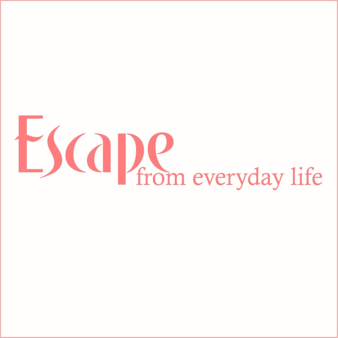 Escape From Everyday Life Vinyl Decal - Large - Pink - Walmart.com