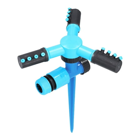 Garden Sprinkler Head, 360° Rotating Spray 3-way Propeller Design ...