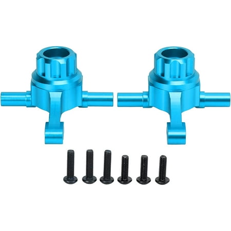 RC Car Front Knuckle Arms,Aluminum Alloy Front Knuckle Arm Steering Cup for Tamiya TT02 1/10 RC ...