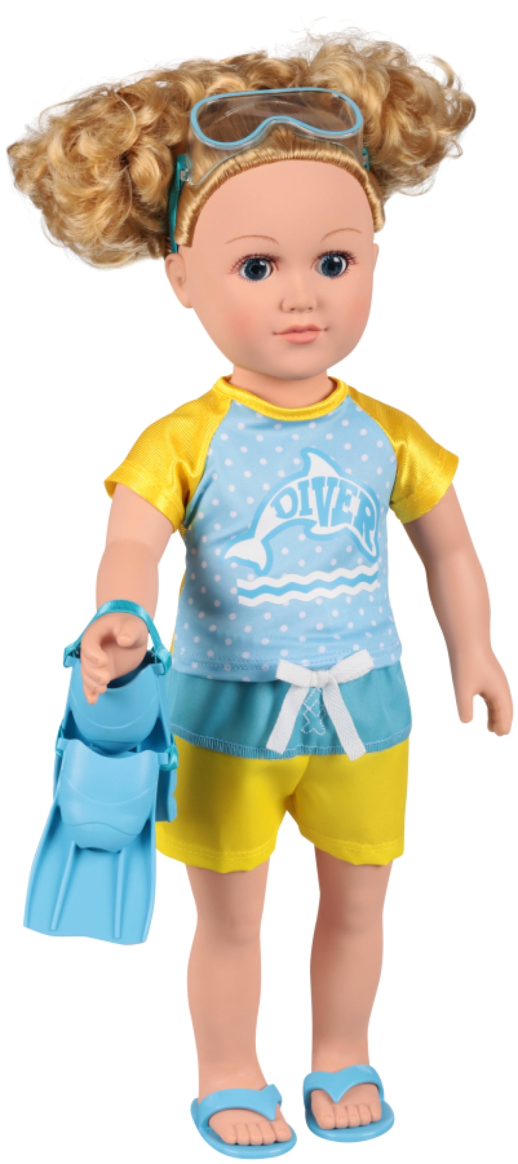 My Life As 18" Poseable Dive Instructor Doll, Blonde - Walmart.com
